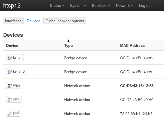 Jens Getreu's blog - Setting up an IPv6 only home network with OpenWrt